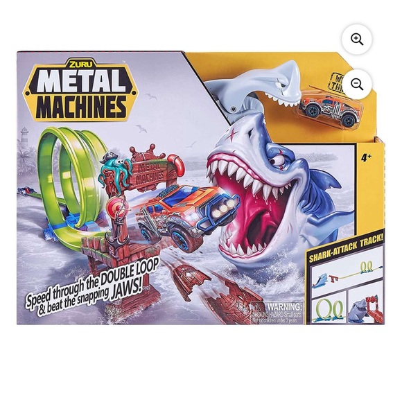 Zuru metal machine | Toys | Zuru Metal Machines Shark Attack Nwt | Poshmark